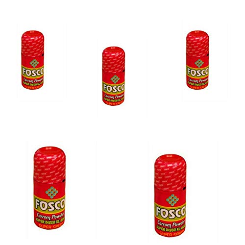 A - One Traders Combo Pack Fosco Carrom Powder Set of 5 : Amazon.in ...