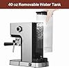 Amazon.com: VEGETA Espresso Machine - 20 Bar, 1350W with Milk Frother ...