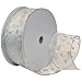 Amazon.com: Morex Ribbon Glitter Dots Wired Sheer Glitter Ribbon, 2-1/2 ...