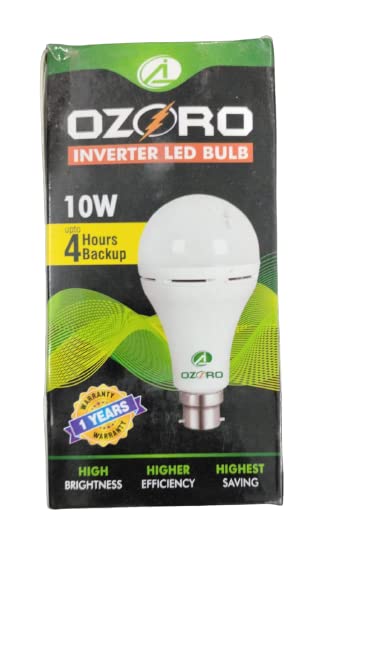 Buy SOLITE SOLUTIONS OZORO INVERTER LED BULB 10W 4H BACKUP PACK 5 ...