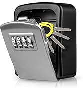 Amazon.com: HUANLANG Key Lockbox for Outside,Spare Key Lock Box for ...