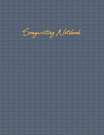 Songwriting Notebook: Combination Staff Paper and Dot Grid Songwriting ...