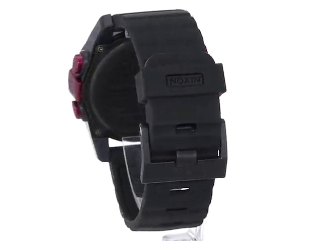 Watch Nixon Men＇s A197 Unit Digital Display Automatic Self Wind Black ...