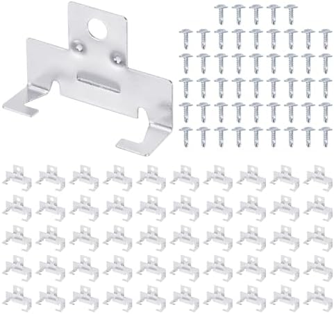PATIKIL 80 Pcs Recessed Light Clips Downlight Housing C Clips, 304 ...