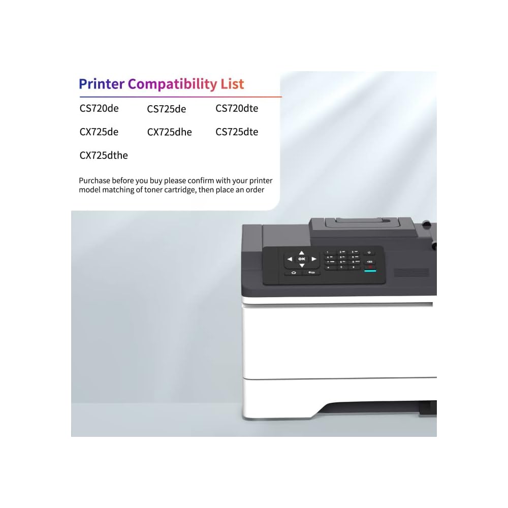 Buy CALABAZA CS720 Remanufactured for Lexmark CS720 Color Toner ...