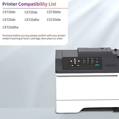 Buy CALABAZA CS720 Remanufactured for Lexmark CS720 Color Toner ...