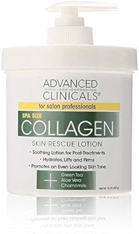 Amazon.com : Advanced Clinicals Collagen Cream Moisturizer Body Lotion ...