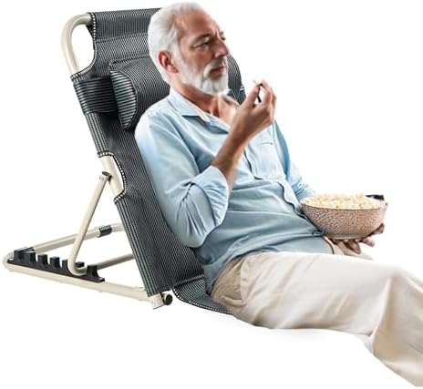 Amazon.com: Curfakul Lifting Bed Backrest Portable Folding Adjustable ...