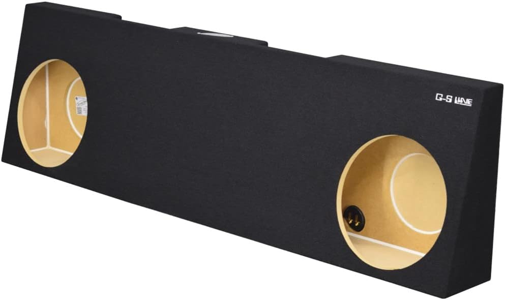 Amazon.com: 12" Dual Sub Box Fits F250 F350 F450 F550 Super Duty Crew ...