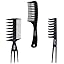 Fine Lines Jumbo Wide Tooth Comb for Curly Hair - Detangling Rake Comb ...