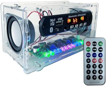 Amazon.com: Transparent Bluetooth Speaker - Crystal Clear Sound ...