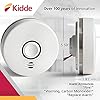 Kidde Wireless Hardwired Smoke Detector, 10-Year Battery Backup, Voice ...