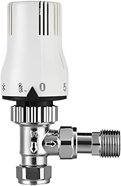 Pro Classic Universal Thermostatic Radiator Valve (TRV) | Angled TRV ...