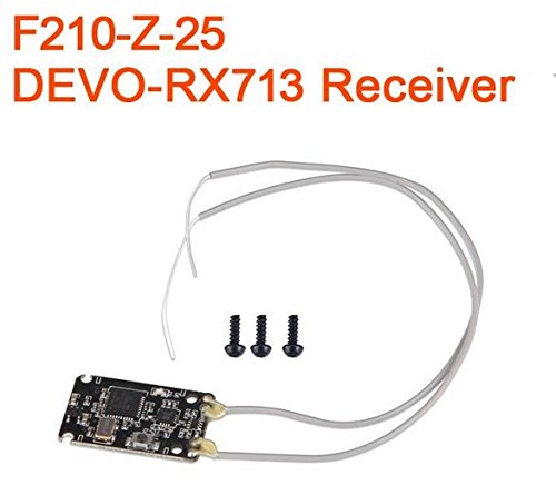 WALKERA ワルケラ パーツ/ F210用 DEVO-RX713 レシーバー×1 (F210-Z-25) DEVO-RX713 ...