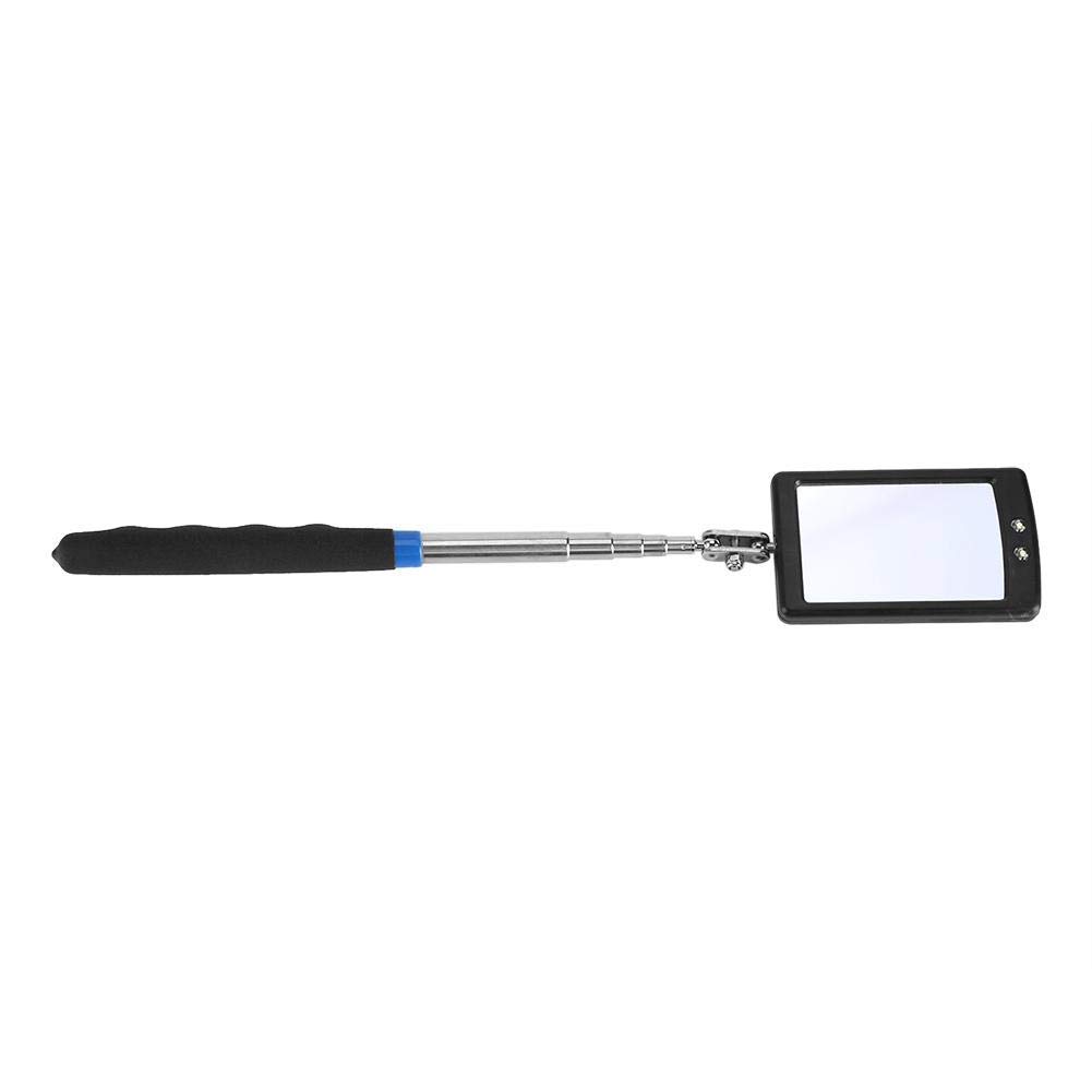 Hgy Telescoping Lighted Flexible Adjustable Inspection Mirror 360 ...
