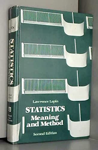 Buy Statistics: Meaning and Method Book Online at Low Prices in India ...