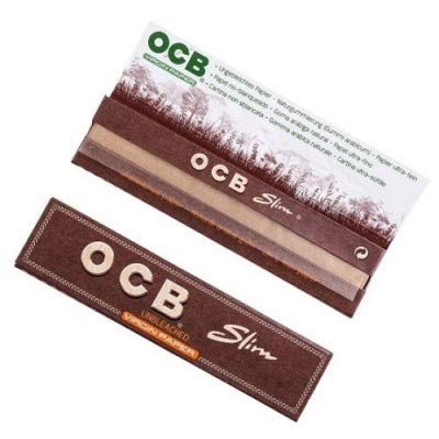 Buy TOLERAR King Size OCB Rolling Paper Pack of 16 Booklet Brown 512 ...