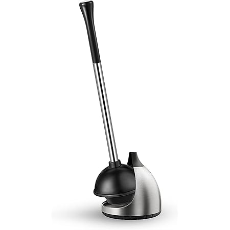 Amazon.com: ToiletTree Products Toilet Plunger with Caddy Holder Set ...