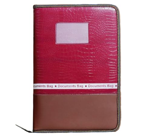 A4 Size Star Pu Leather Document File Bag (Multi Color) Waterproof A4 ...