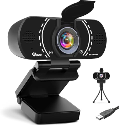 Amazon.com: USB C Webcam for PC: 1080P HD Web Cam with Mic,Computer ...