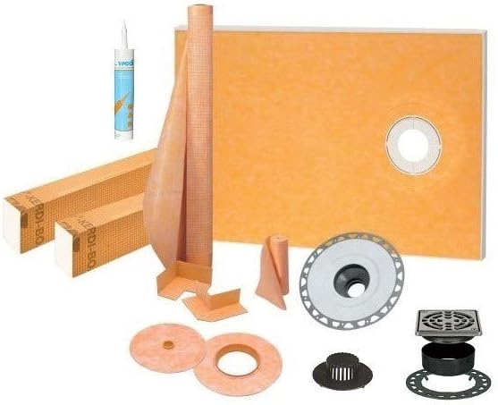 Wedi Fundo Primo - Waterproof Shower Kit - (3 ft by 5 ft) - Amazon.com