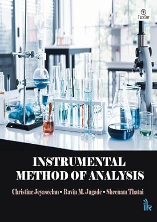 Instrumental Method of Analysis: Amazon.co.uk: Christine Jeyaseelan ...