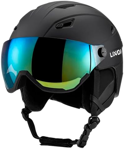 Amazon.co.jp: Daconovo Integrated Ski Helmet Men and Women Snowboard ...
