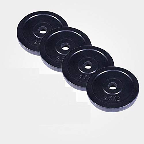 IRIS Fitness Standard 1 Inch / 25 mm Cast Iron Black Weight Disc Plates ...