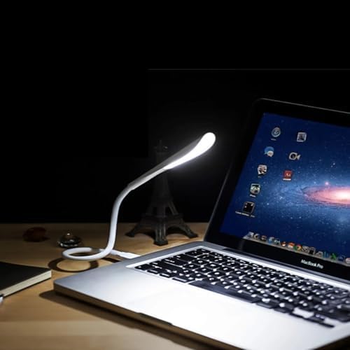 Mini luminaria portatil LED USB Sensor de Toque Regulavel Ajustável ...