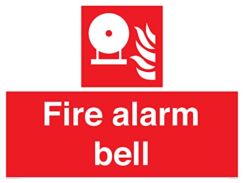 Fire alarm bell Sign – 800x600mm – A1L – BigaMart