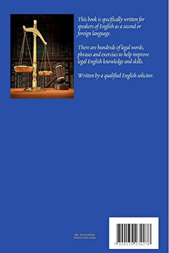 Snapklik.com : Self-Study UK Law Dictionary And Legal Letter Writing ...
