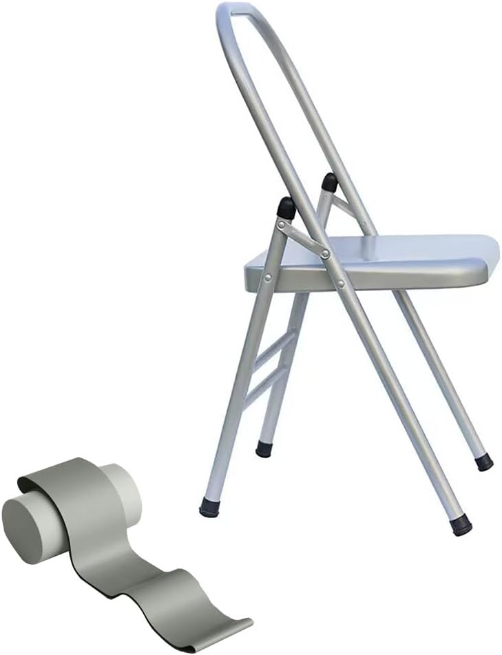 Amazon.com: Iyengar Yoga Chair - Backless Chair for Yoga Practice-Metal ...