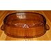 Amazon.com: Corning Vision Visions 4 L (4 Qt.) Amber Covered Oval ...
