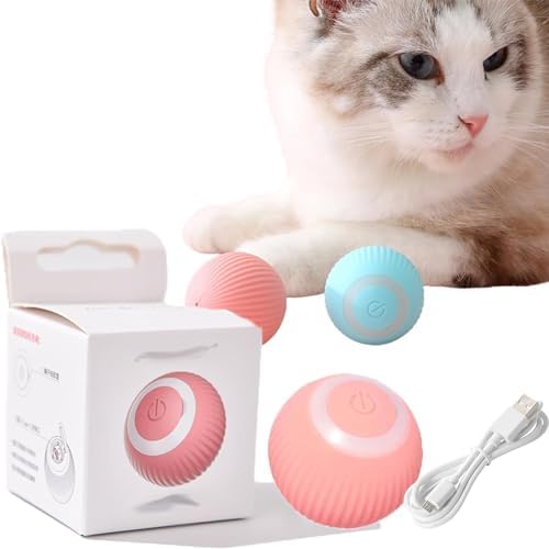 Goofy Tails Smart Ball Interactive Toy for Cats and Kittens 6cm ...