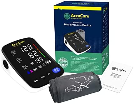 Amazon.com: HealthWise Blood Pressure Monitor | Wide Range Arm Cuff ...