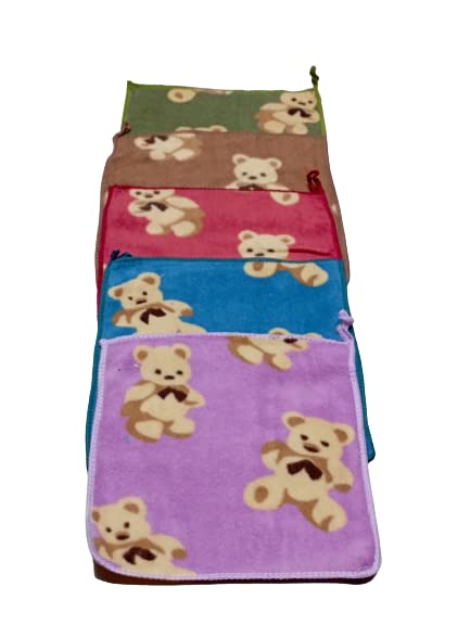 Jubination Luxury Cotton Face Towel Hanky Ultra Soft | Extra Absorbent ...