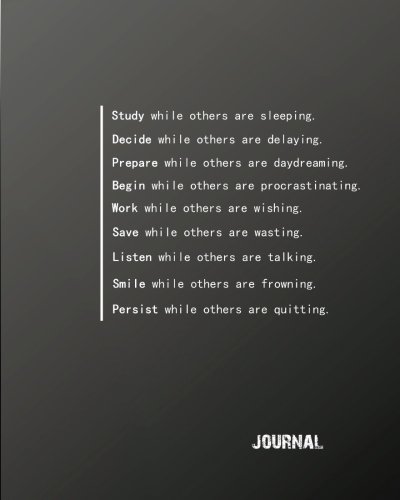 Journal: Motivational & Inspirational Notebook/Journal for Writing: 8 ...