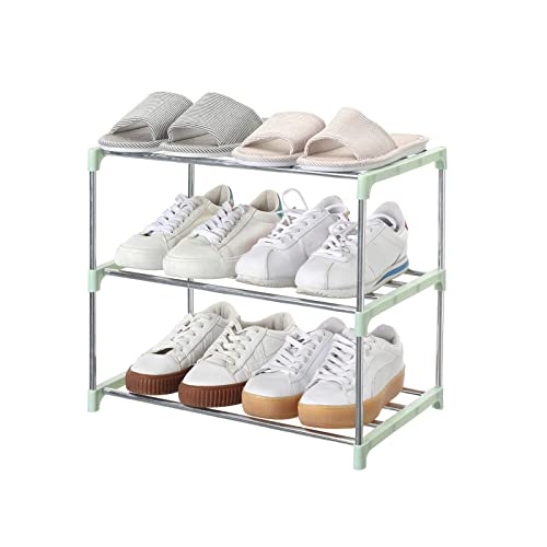 Snapklik.com : Jucaifu Stackable Small Shoe Rack, Entryway, Hallway And ...