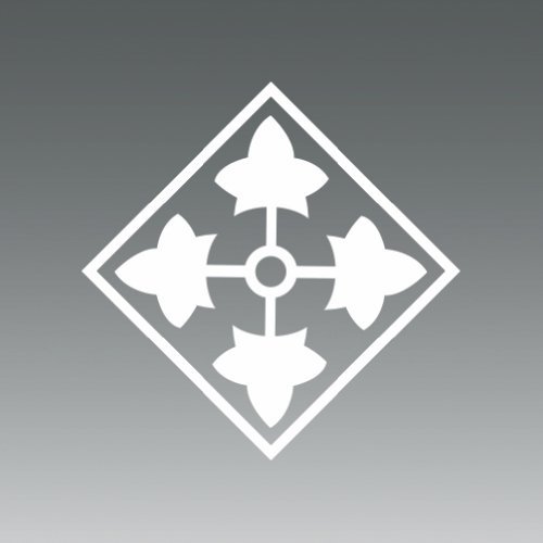 4th ID Infantry Division Logo Sticker Vinyl Decals- die cut vinyl decal ...