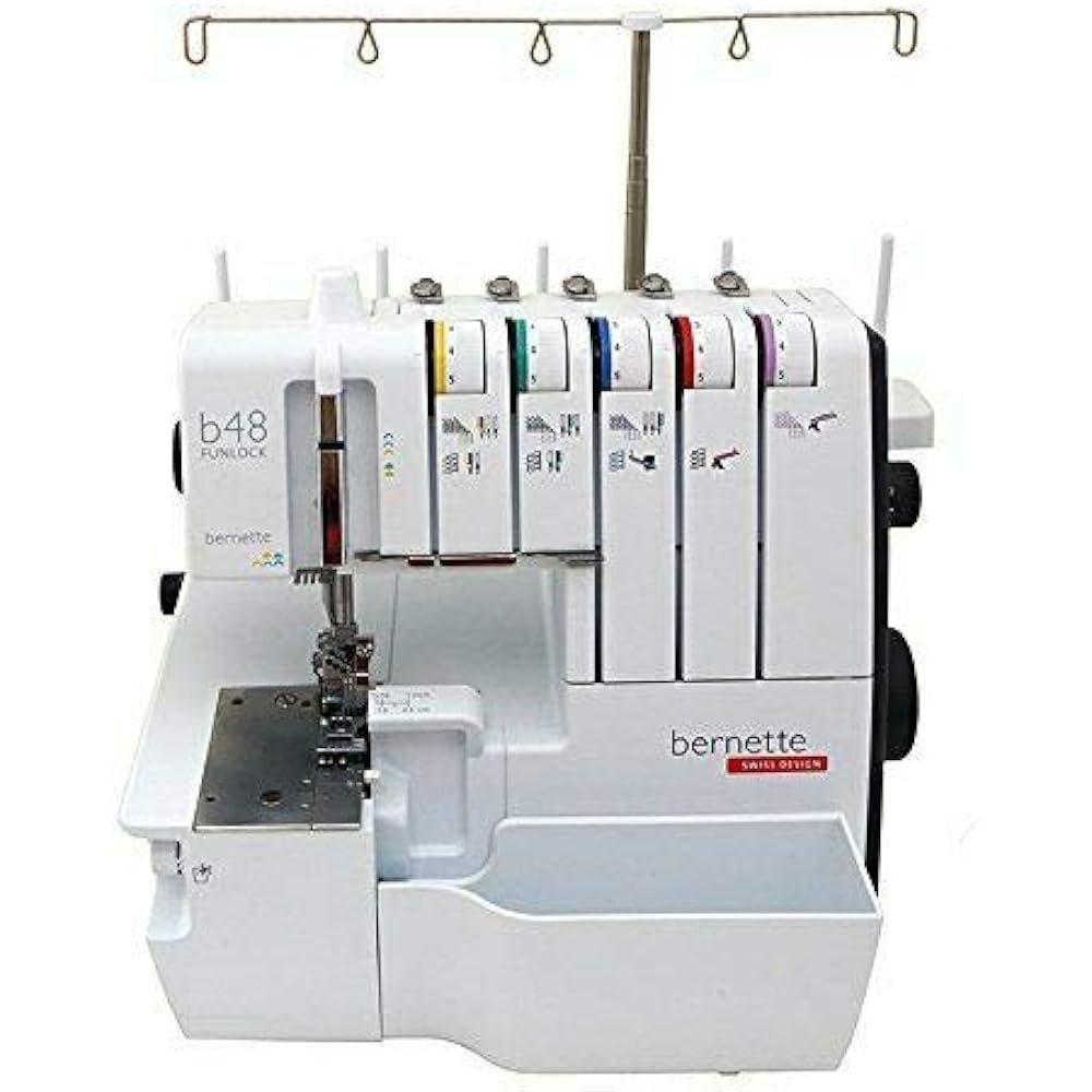 Bernette 48 Funlock Serger with Coverstitch and 6 Nepal | Ubuy
