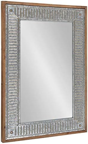 Amazon.com: Special T Imports Rustic Galvanized Metal Tub Frame Wall ...
