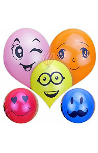 HK balloons Emoji Smiley Face Expression Balloons for Kids Birthday ...