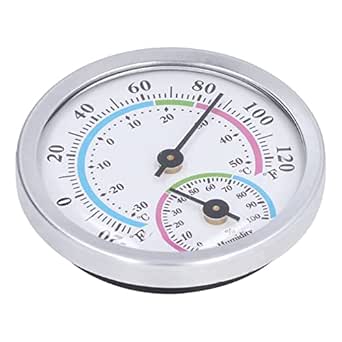 Indoor Temperature Monitor Hygrometer Analog Hygrometer Battery Free ...