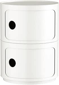 MIUZ Replica Componibili Round Storage Cabinet Bedside Table - 4 Sizes ...