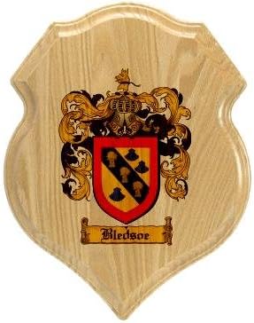Amazon.com: Bledsoe Coat of Arms Plaque / Family Crest Plaque : Home ...