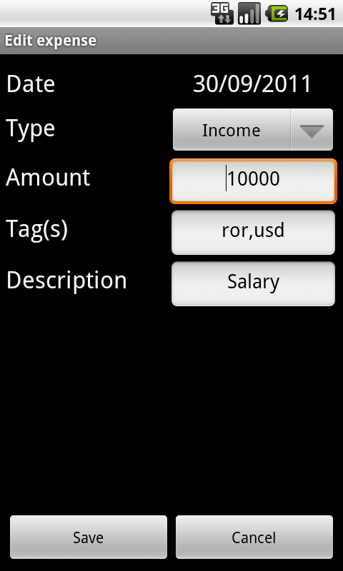 Expense Register - App on Amazon Appstore