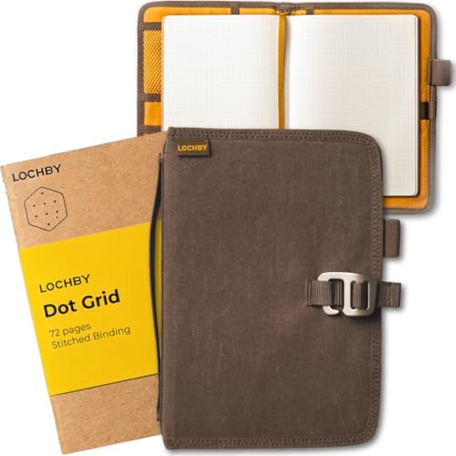 Amazon.com : LOCHBY Pocket Journal | Ultra-Portable Journal with Dot ...