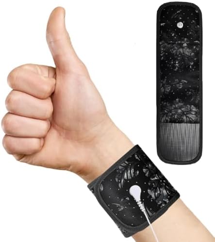 Amazon.com: Grounding Wristband Wrist Strap for Therapy Silver Fiber ...