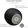 Amazon.com : Heyzier Ball Concrete Ball Planter Outdoor Indoor, Large ...