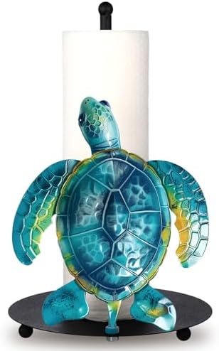 Amazon.com - LOYIM Turtle Paper Towel Holder Coastal Paper Towel Holder ...